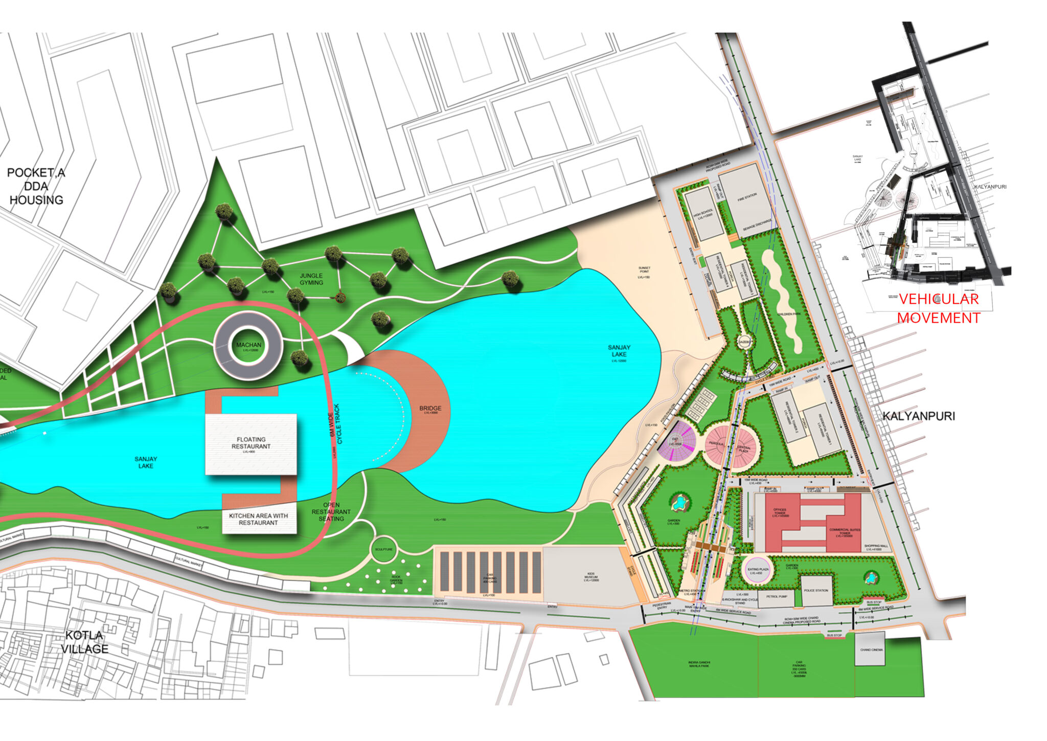 Sanjay Lake Redevelopment – Rhythm Architectural Studio