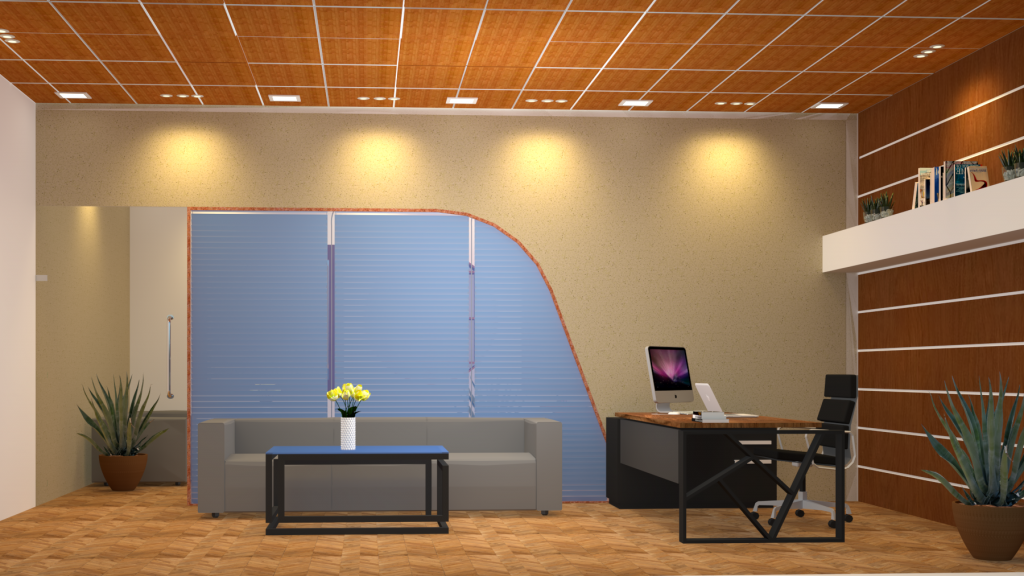 KIET – MBA HOD Room – Rhythm Architectural Studio